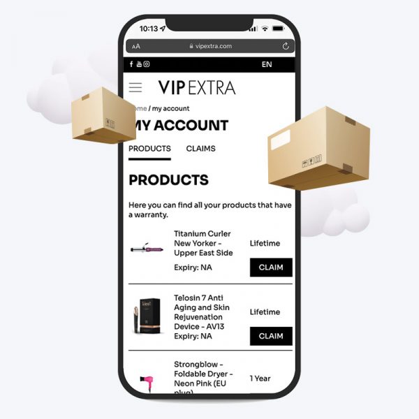 login to your vip extra account, please click on extra care, View your ...